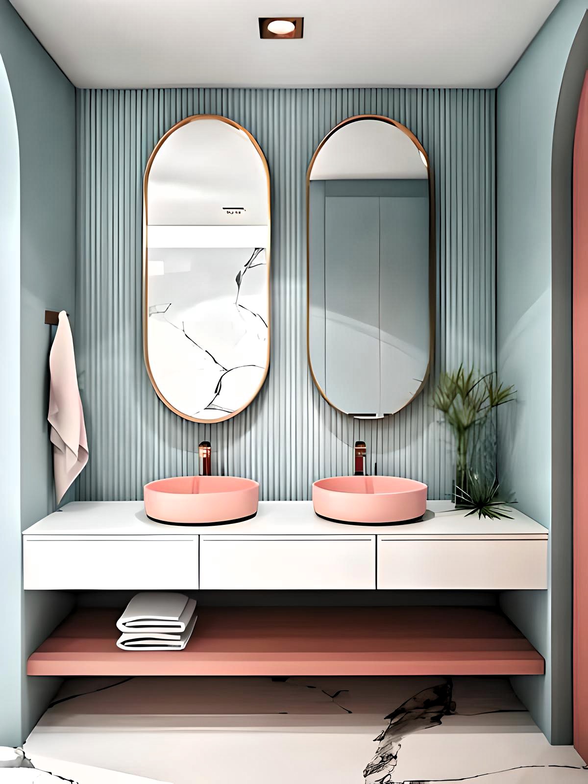 High-Quality Metal Mirrors - 40mm Aluminium Frame | Shop Online